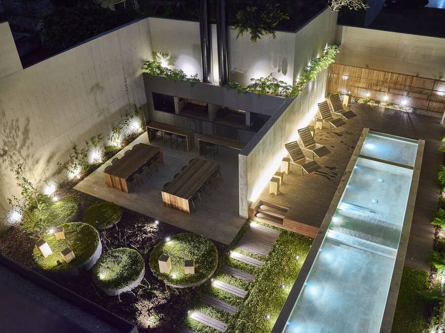 Área para churrasco/piquenique