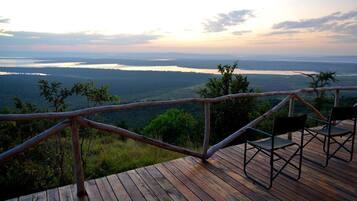Chalé Familiar | Vista do quarto