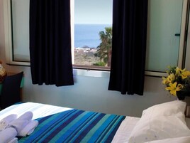 Apartamento Familiar em Condomínio Fechado, vista para o mar | Quartos insonorizados, Wi-fi grátis