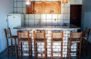 Um micro-ondas no espaço comum 