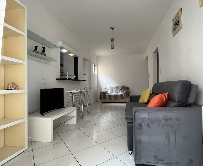 Apartamento Na Melhor Praia De Salvador, óTima Para Curtir E Relaxar(aceite Pet) - Lauro de Freitas