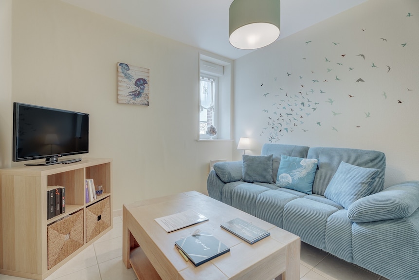 Appartement 'Côte D'emeraude' Avec Terrasse Privée, Jardin Privé Et Wi-fi - Cancale