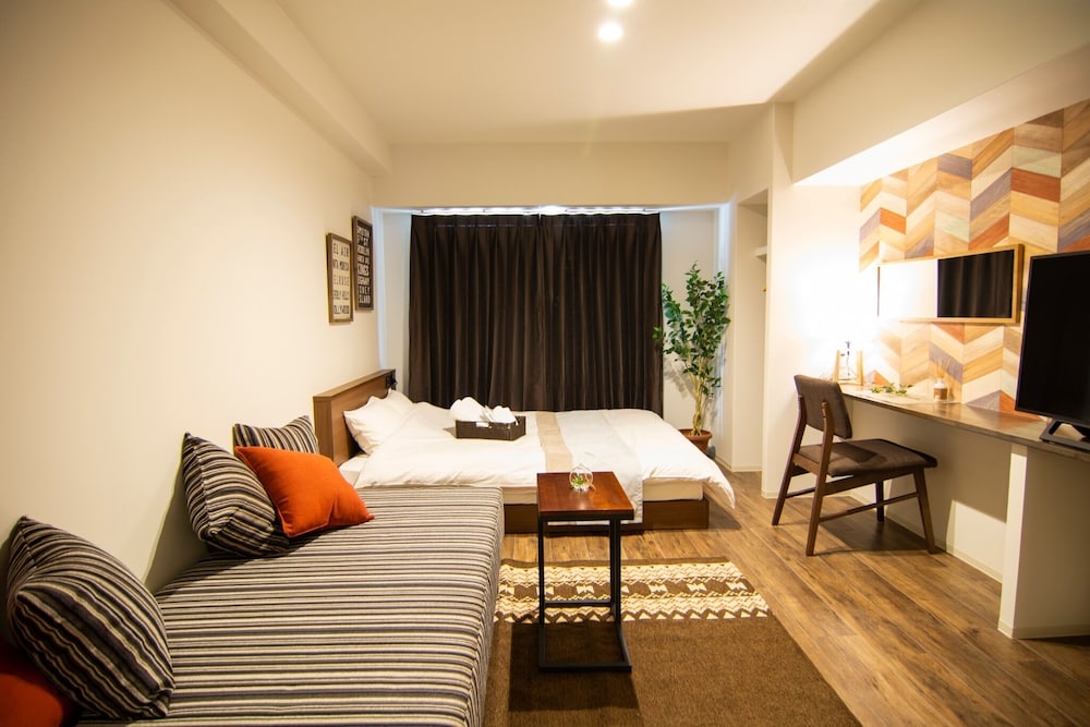 Apartment Type AC Double bed x 1 sofa bed x 1 - estay ebisu / Osaka Ōsaka - Osaka | Vrbo