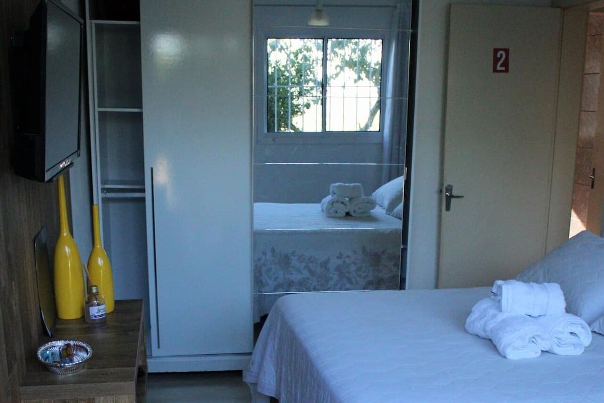 Quarto casal conforto | Wi-Fi de cortesia