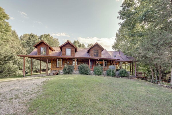 Peaceful Whitley City Cabin On 10 Wooded Acres! - Cumberland Falls State Resort Park, Corbin