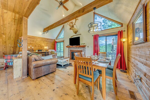 Ruidoso Cabin W/ Deck + Views: 4 Mi To Winter Park - Ruidoso, NM