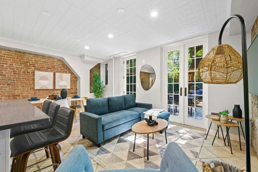 Family Brownstone With Private Backyard Near Subway - 曼哈頓