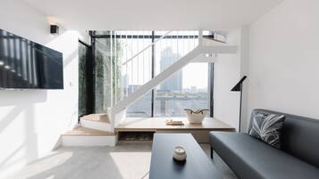 Quarto executivo | 1 quarto, frigobar, cofres nos quartos, escrivaninha