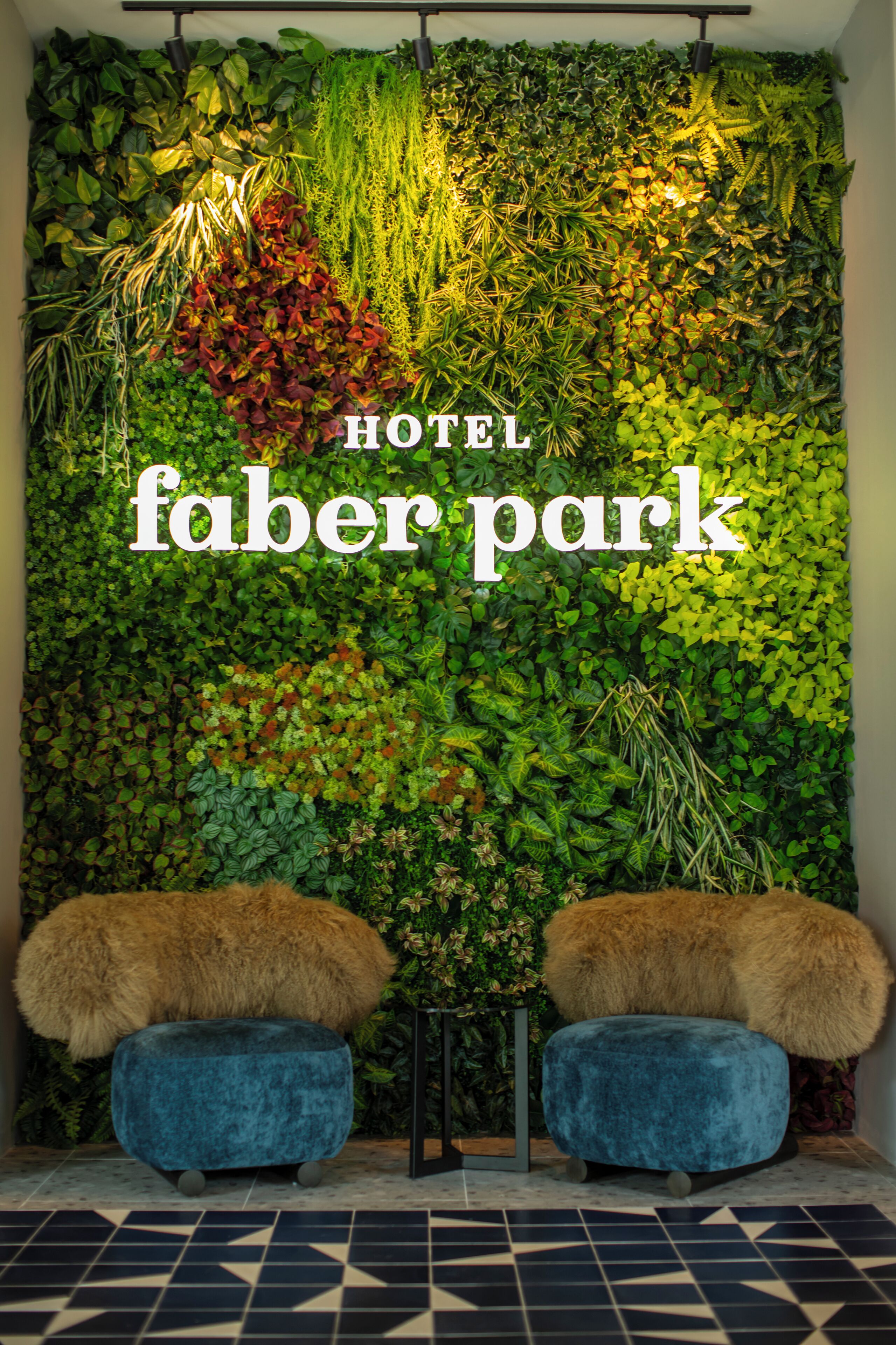 Sala de estar do lobby