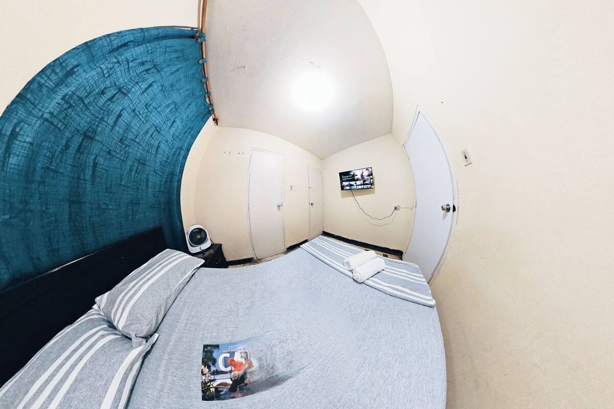 Quarto econômico, 1 cama de solteiro grande, para não fumantes, banheiro privativo | Roupas de cama premium, camas Select Comfort, individualmente mobiliados