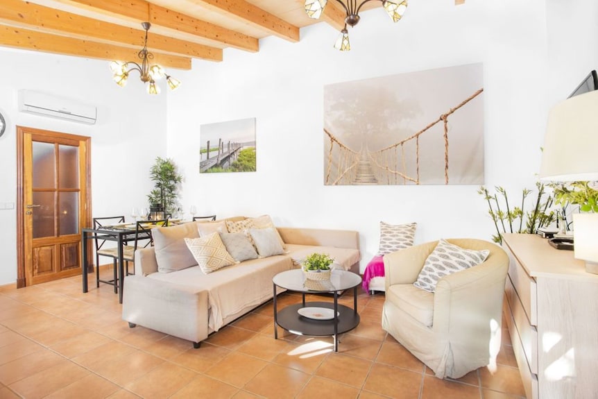 Maison De Vacances Climatisée Avec Piscine, Terrasse, Vue Sur Les Montagnes Et Wi-fi - Fornalutx