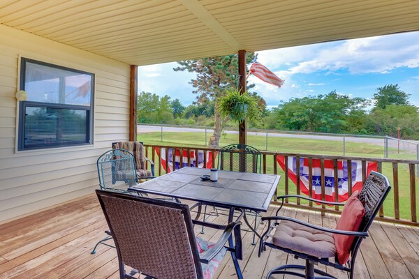 Cozy Fort Cobb Home Rental Near Lake Access! - Crowder Lake, OK