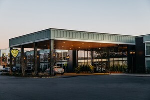 Entrada do alojamento