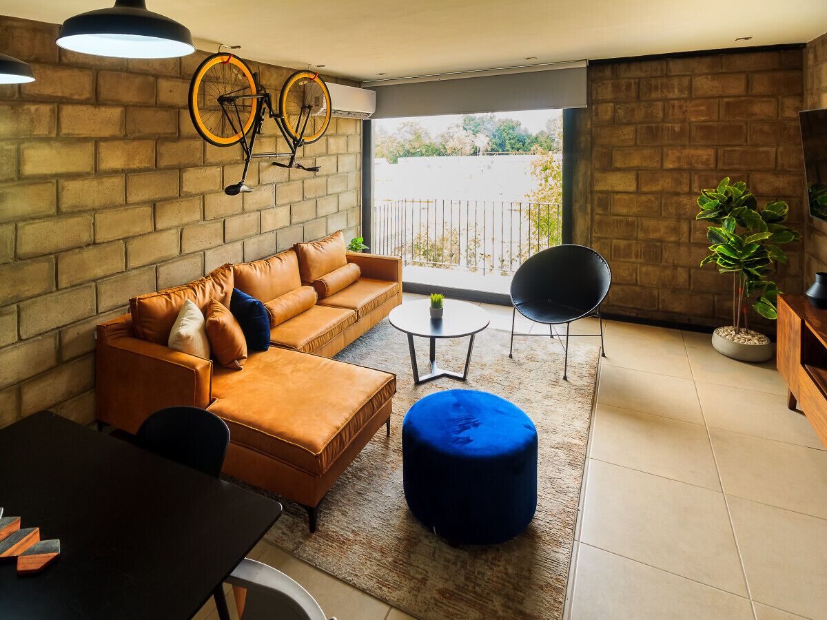 Comfortable Loft W/terrace, Gym & Coworking | 2 Bd | Tribu Colon - Guadalajara