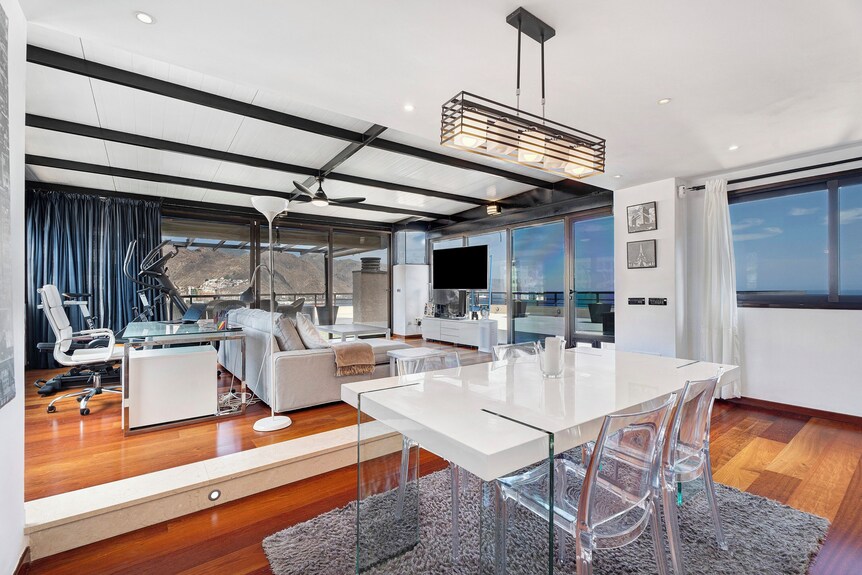 Casa De Vacaciones 'Piso De Lujo' Con Vistas Al Mar, Wi-fi Y Aire Acondicionado - La Laguna