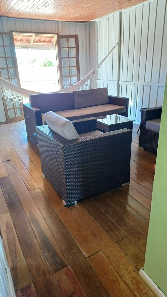 Aconchegante Casa De Madeira Com Linda áRea Lazer! - Imbituba