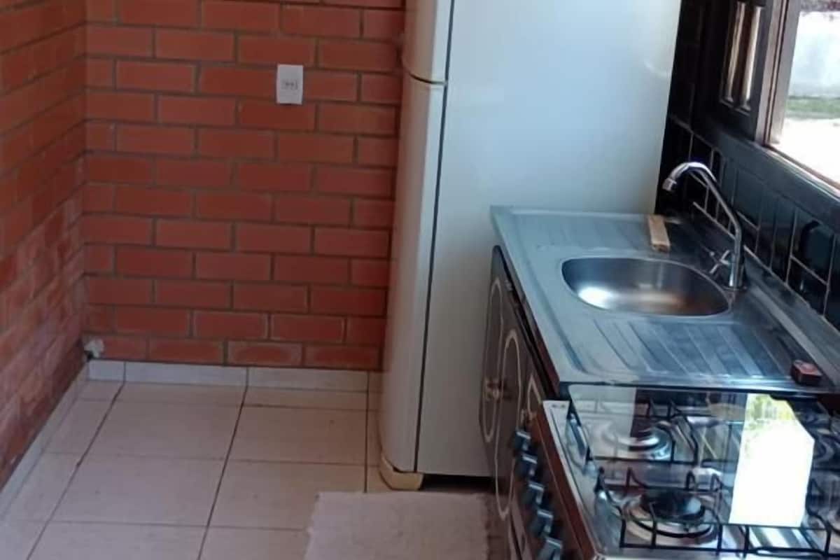 Cabana de Madeira Familiar | Cozinha privada