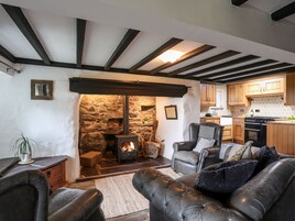 TV de ecrã plano, leitor de DVD