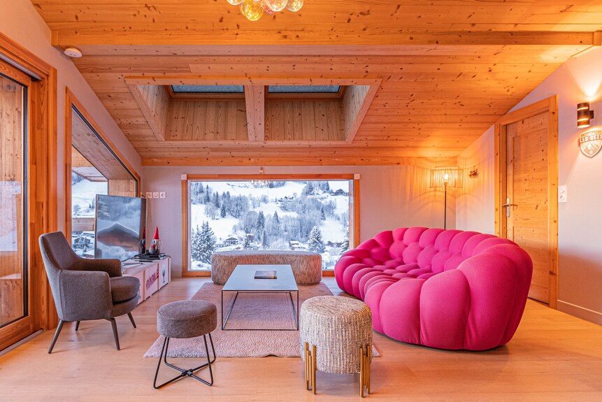 Chalet Octopussy - Les Gets : Jacuzzi, Sauna, Superbe Vue - Les Gets