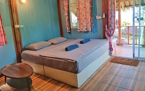 King Room with Air conditioning | Roupa de cama