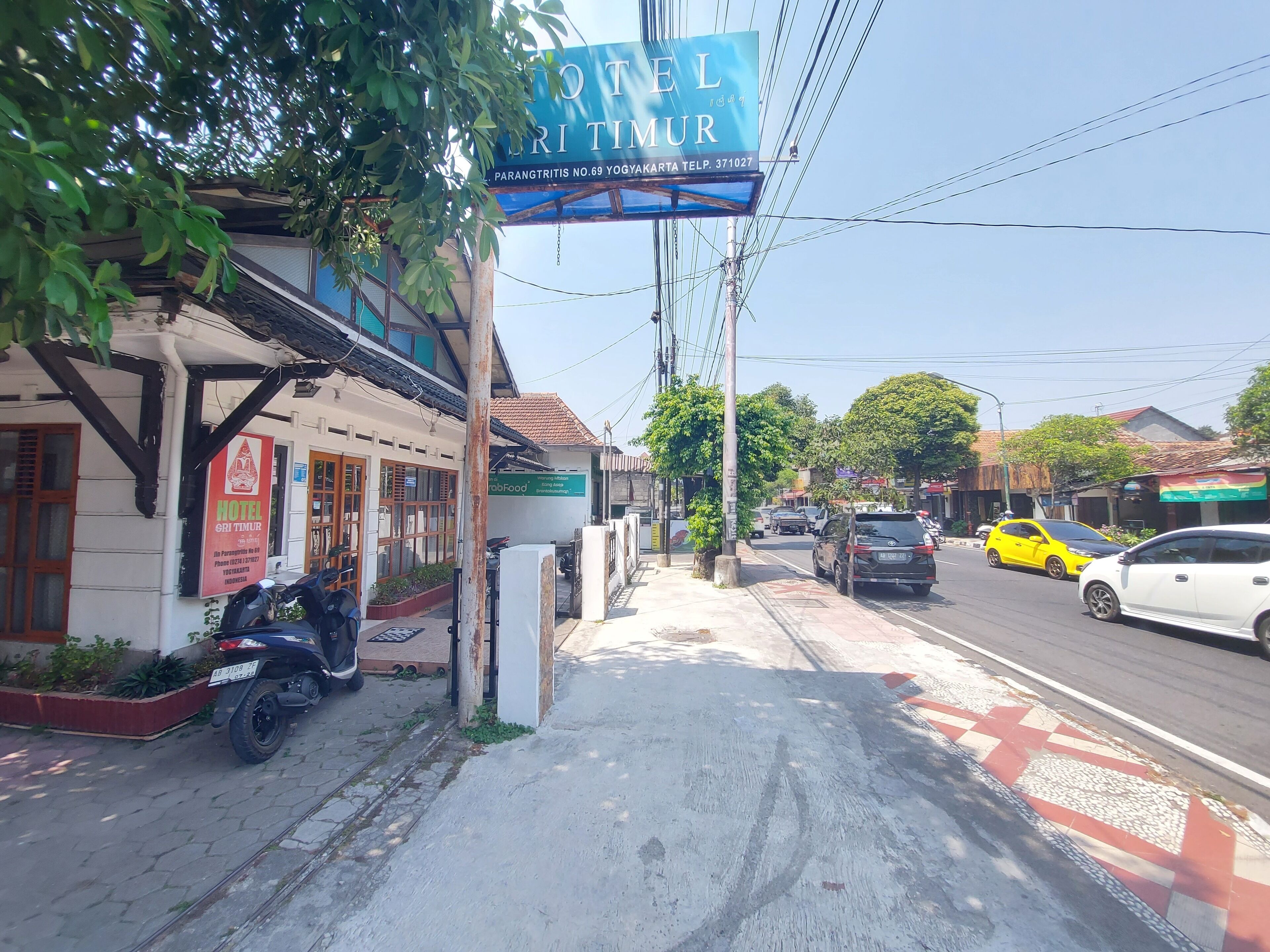 Fachada do alojamento