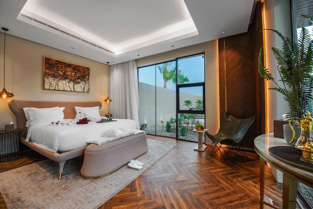 Villa de Luxo | Ferro/tábua de engomar, roupa de cama fornecida 