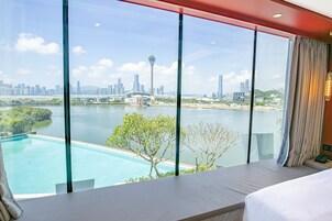 Quarto sênior, para não fumantes, vista para o mar | Vista do quarto