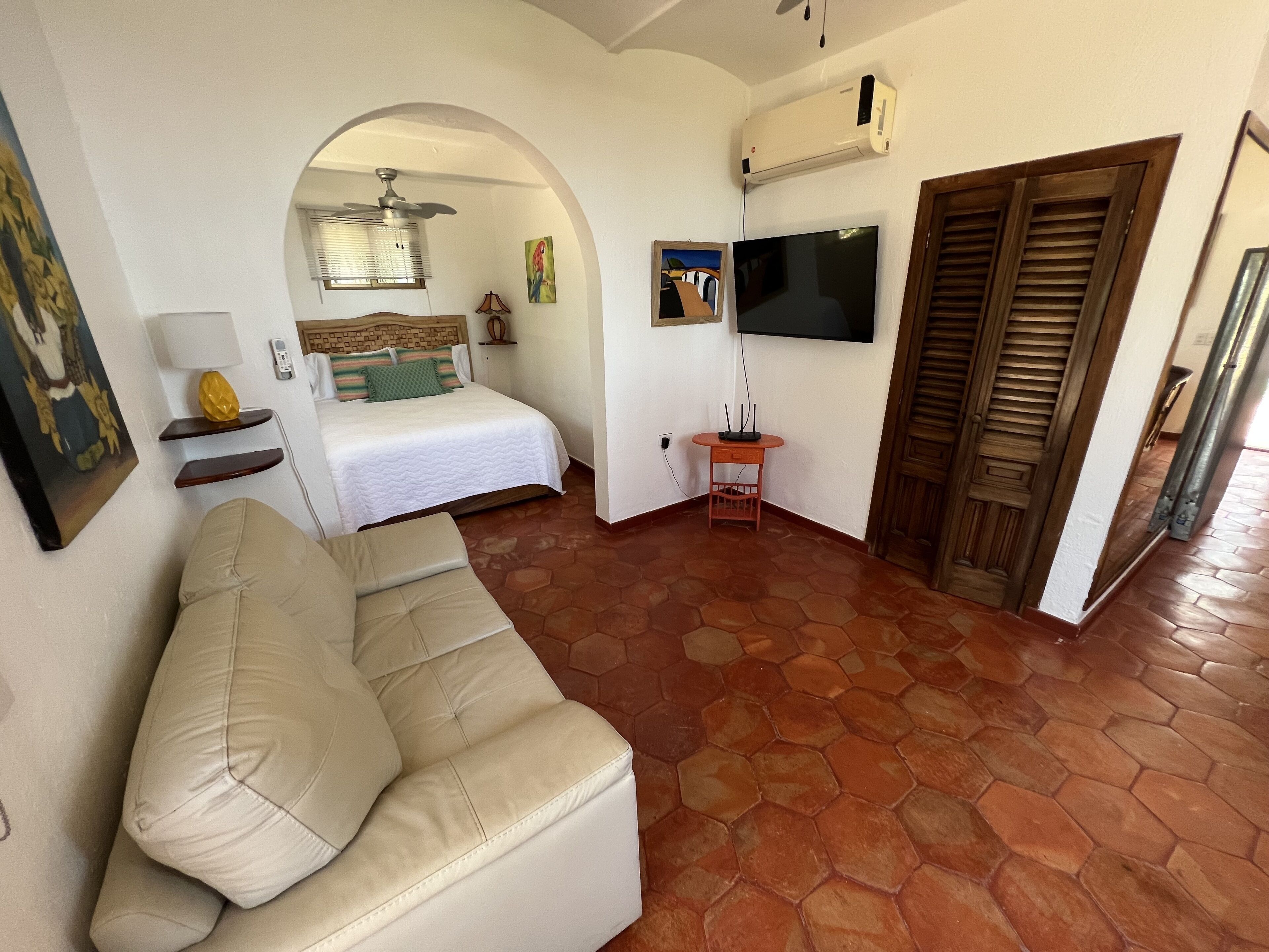 One Bedroom Oceanfront Guesthouse. - La Peñita de Jaltemba