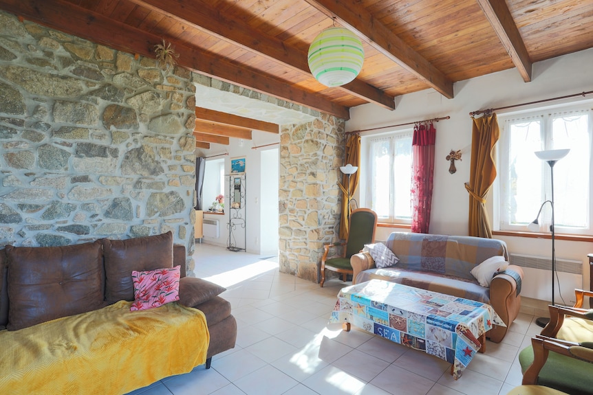 Maison De Pecheur En Pierres Vue Mer 300m De La Plage - Ploubazlanec