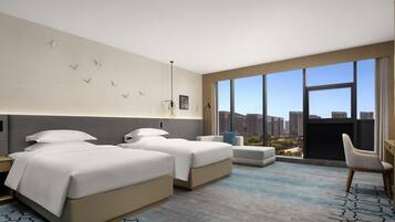 Quarto executivo, 2 camas de solteiro, acesso ao Club Lounge