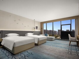 Quarto Executivo, 2 camas individuais, acesso ao Club Lounge