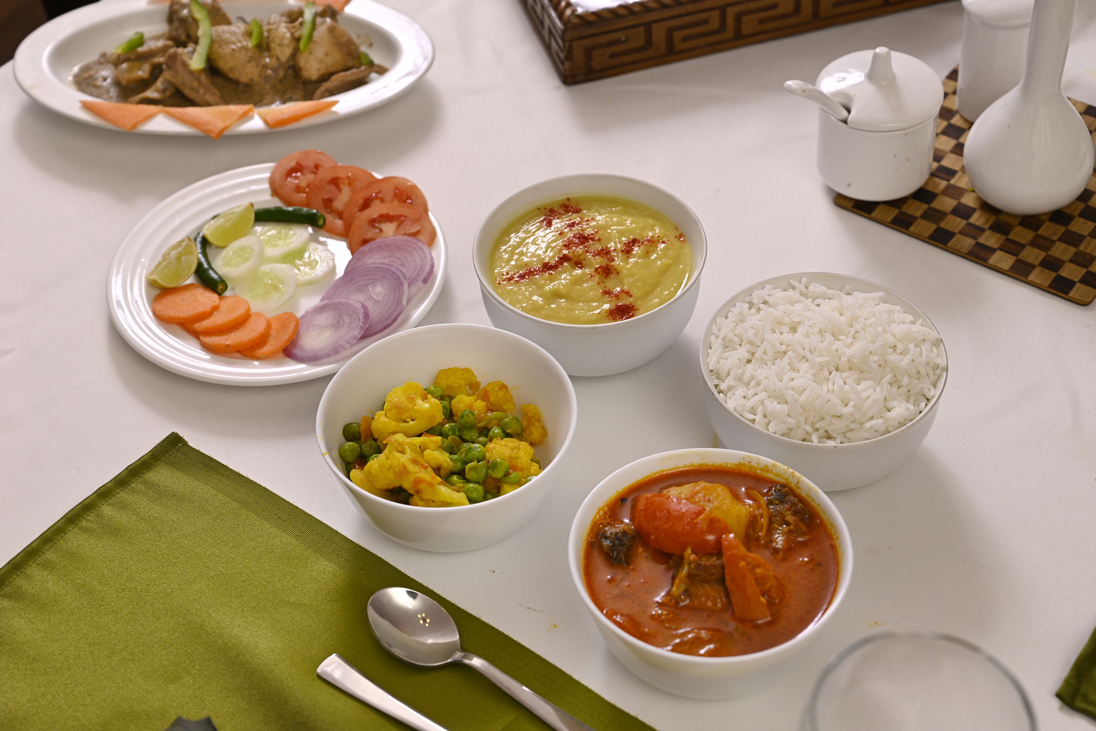 Opções para refei ção