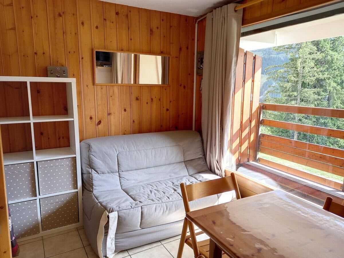 Rez-de-chaussée, Vue Pistes De Ski, Balcon, Télévision, Casier à Ski, 25m², Flaine - Flaine