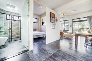 Quarto, terraço | Wi-fi grátis, roupa de cama fornecida 