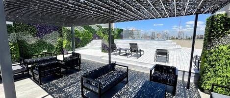 Apartamento, 1 quarto, acessível, para fumantes | Terraço/pátio