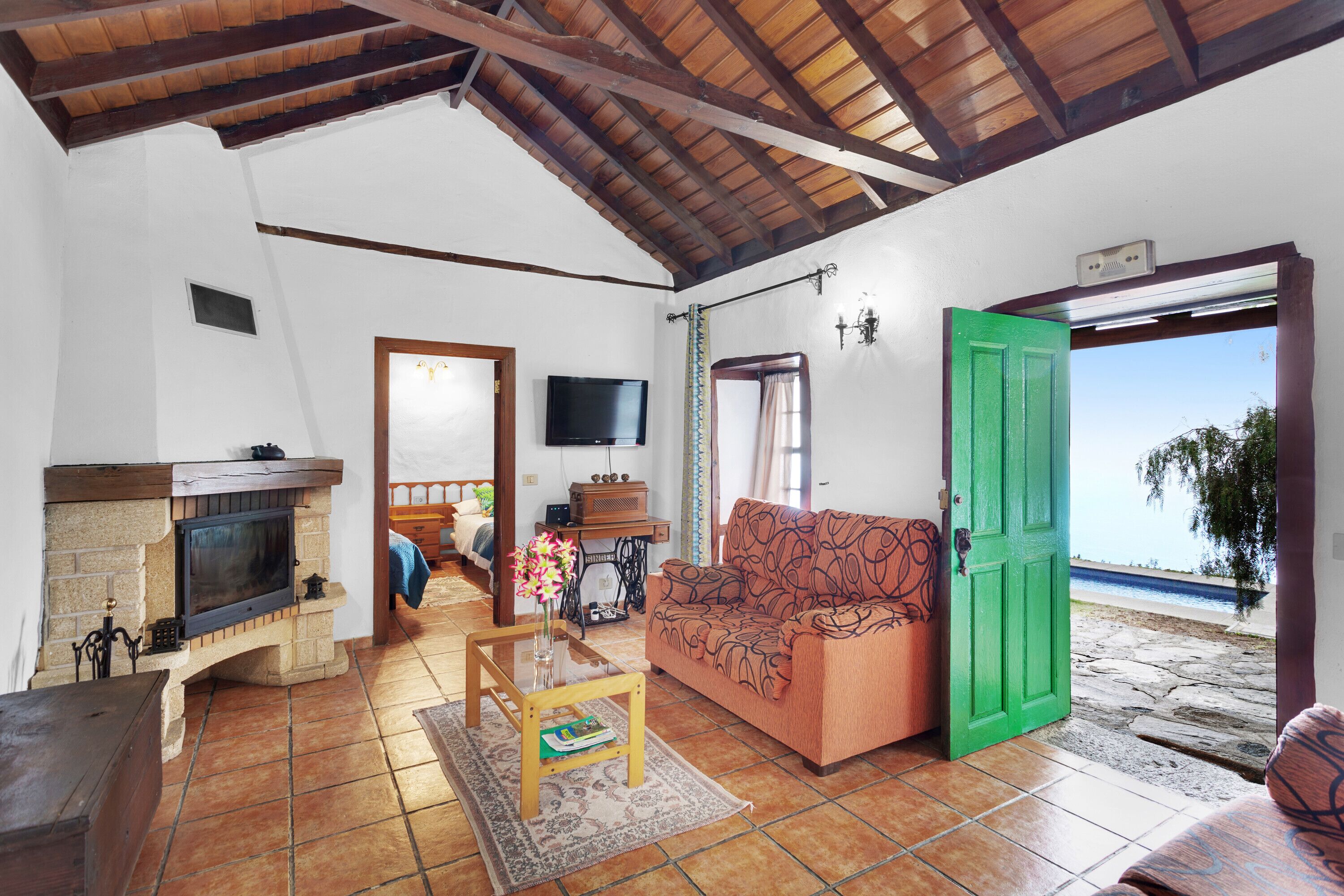 Casa De Vacaciones 'Casa Serradero' Con Vistas Al Mar, Piscina Privada Y Wi-fi - El Paso