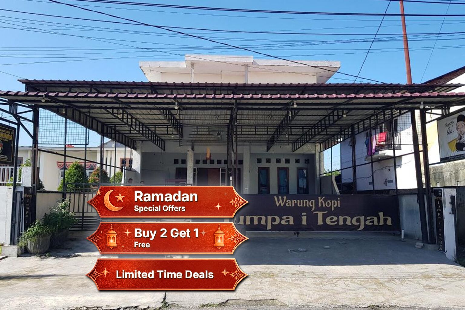 Fachada do alojamento