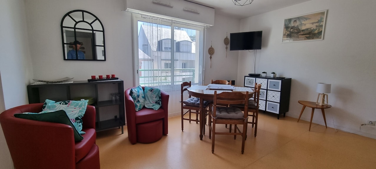 Confortable Studio Avec Balcon En Plein Centre De Concarneau - Parking Privé - Concarneau