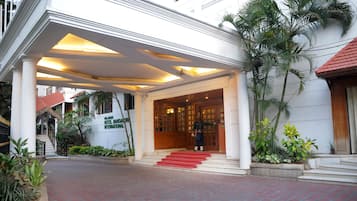 Entrada do alojamento