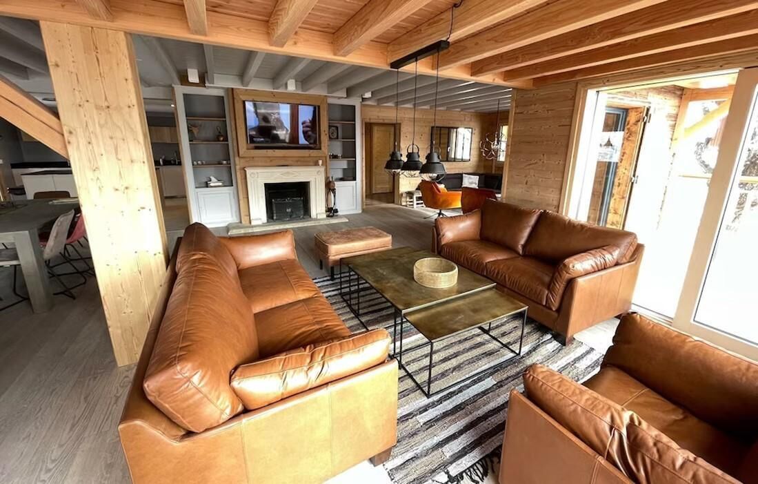 Chalet, Wifi, 20m From Ski Slopes, View Mountain, Sauna, Terrace, Fireplace Or Stove, Parking, Tv - Les Deux Alpes