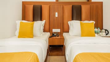 Quarto luxo | Wi-Fi de cortesia, roupa de cama