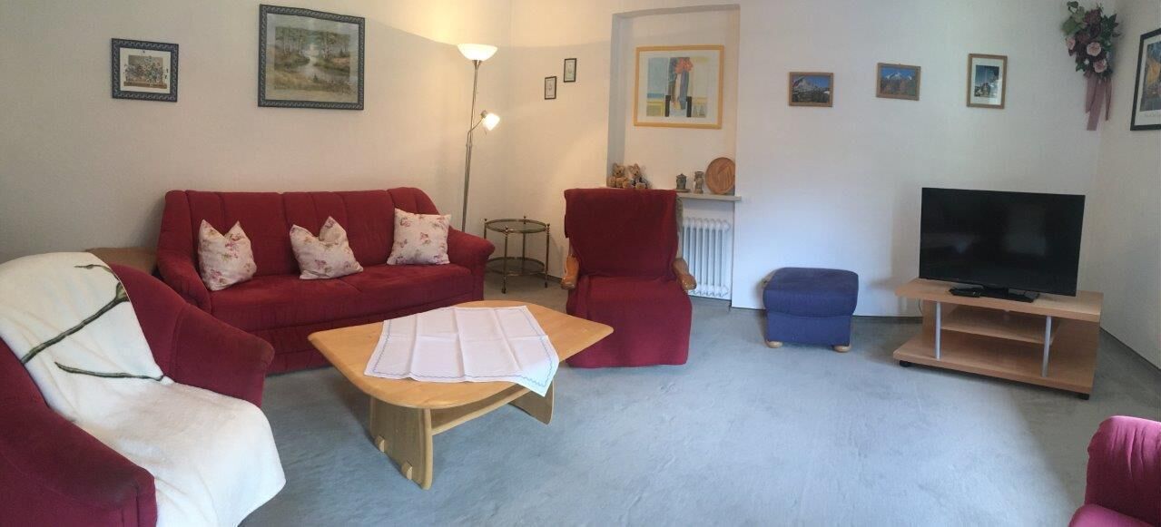 Ferienwohnung 85qm, Balkon, Küche, 2 Schlafzimmer, Wohnzimmer, Max 6 P. - Ruhpolding