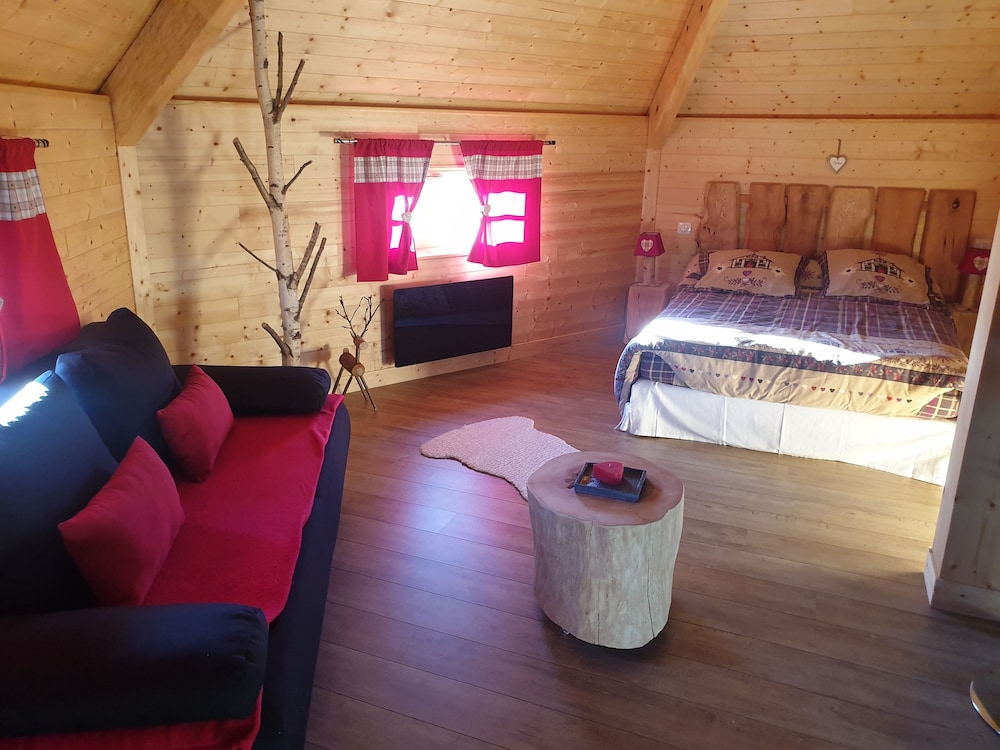 Chalet "Le Mélèze" à La Campagne - Chaudes-Aigues