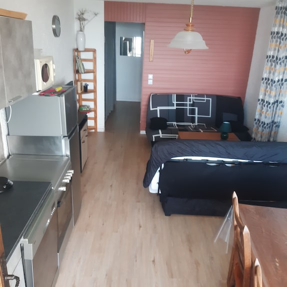 A Louer Studio Aux Pieds Des Pistes Aux Monts D'olmes, 4/5 Personnes. 29 M2. - Lavelanet