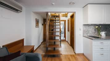 Apartamento Familiar | 1 quarto, cofre no quarto