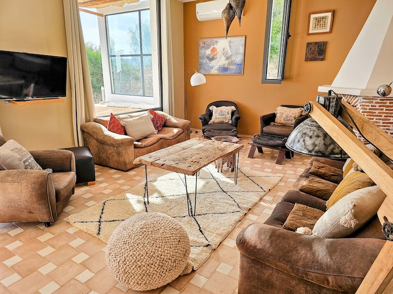 Belle Villa Piscine Chauffée 5 Chambres 10mn Golf D Essaouira Et De Sidi Kaouki - Marruecos