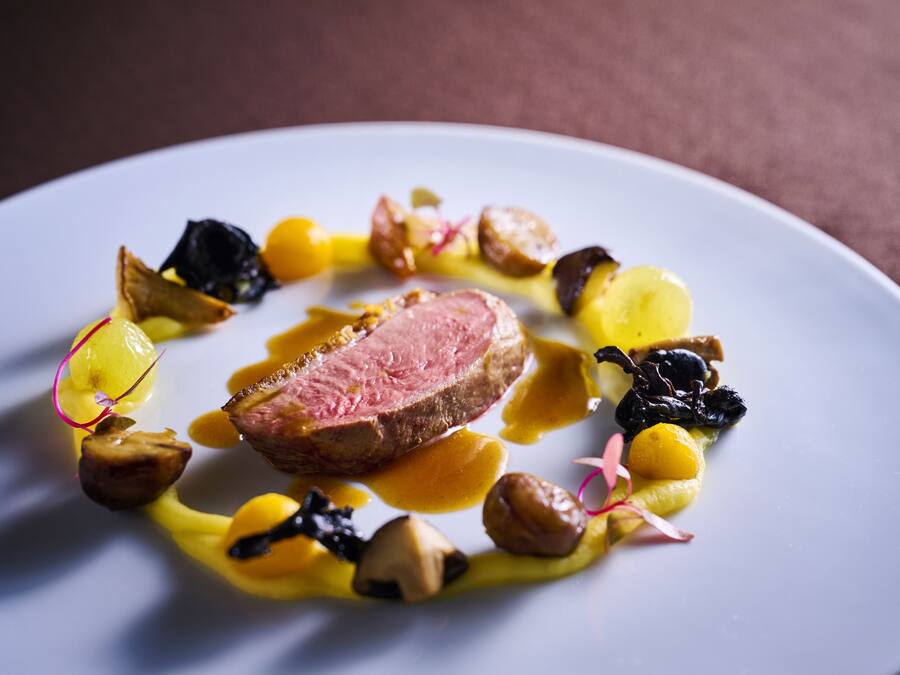 Jantares servidos, cozinha francesa
