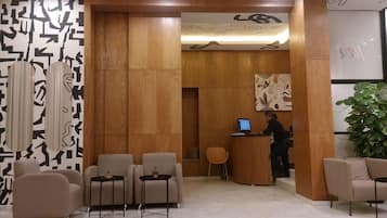 Sala de estar do lobby