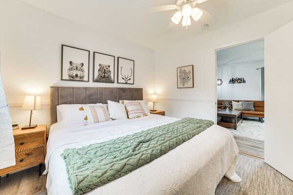 개인 화재 구덩이 & 그릴이 있는 히긴스 레이크 코티지! - 히긴스 레이크