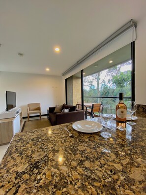Quarto, 1 quarto, acessível, fumadores | Sala
